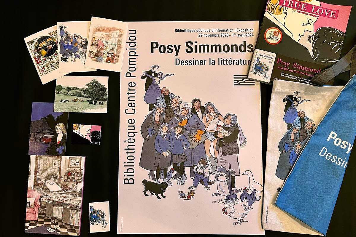 Jeu-concours Posy Simmonds : gagnez des goodies de l'exposition ...